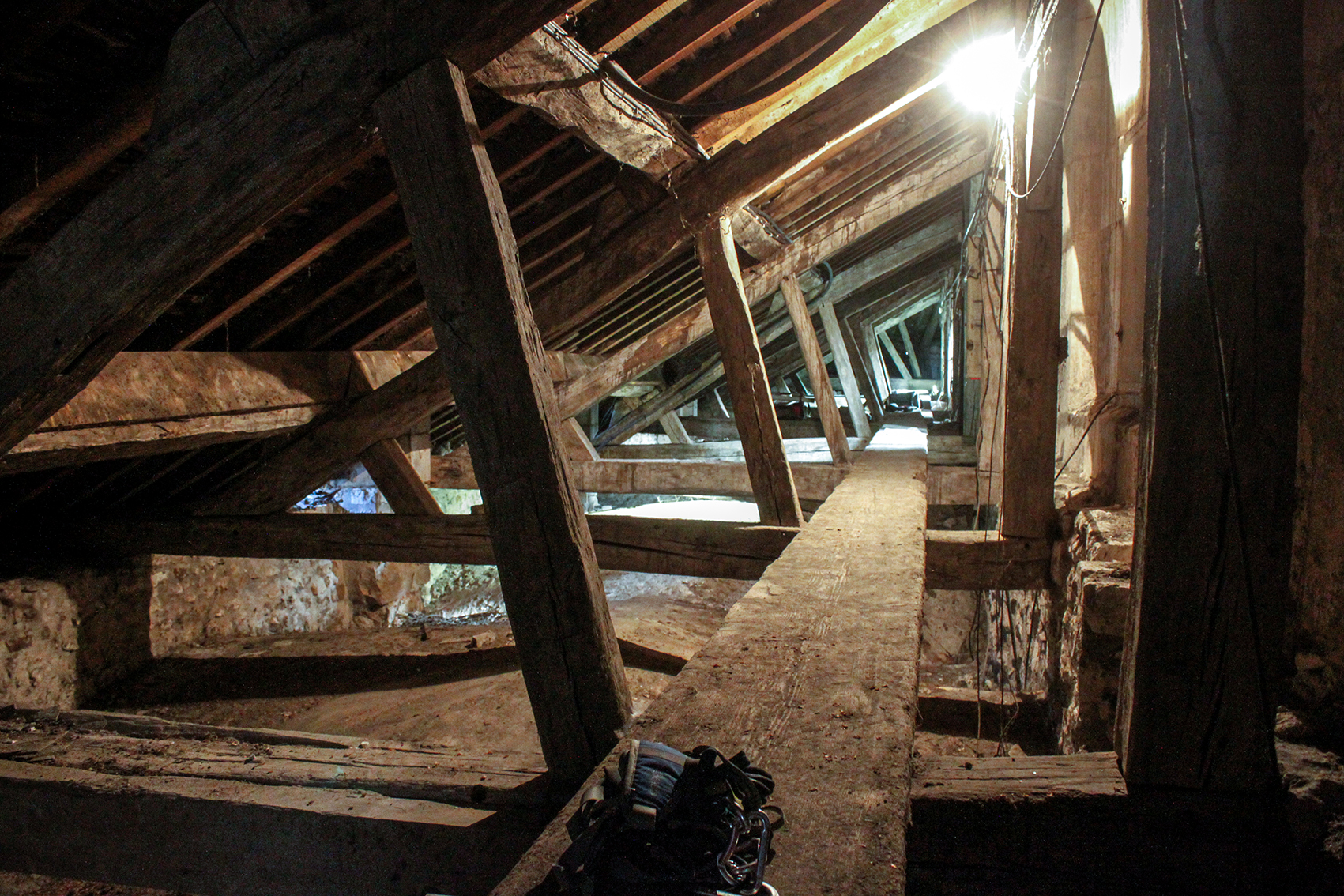 Charpentes Eglise de Joigny (89) – Didier Pousset