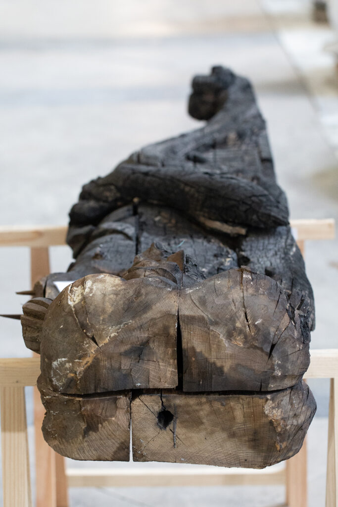 (burnt) Organ of the Cathedral of Nantes (44) – Didier Pousset